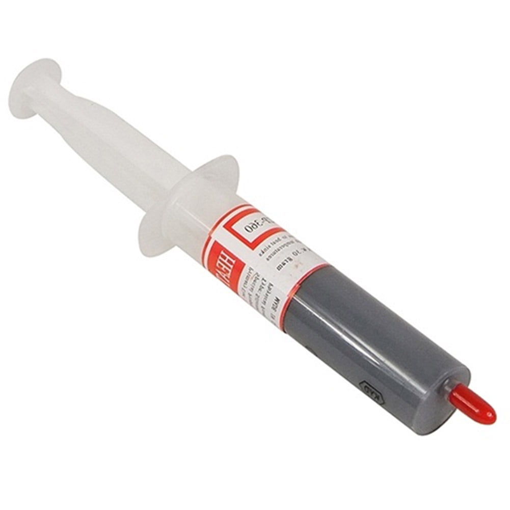 Yesbay CPU Chip Heatsink Paste, 30g Syringe Thermal Grease Silver CPU ...