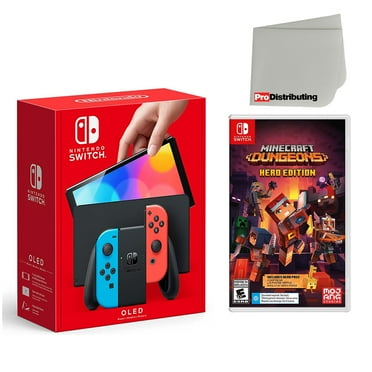 Restored Nintendo Switch™ – OLED Model w/ Neon Red & Neon Blue Joy-Con™ (Refurbished) - Walmart.com