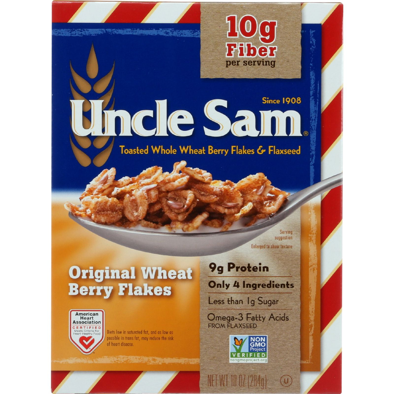 Uncle Sam Cereal Cereal - Original - 10 Oz - Case Of 12 - Walmart.com