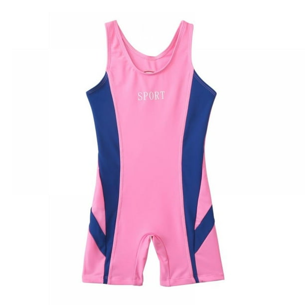 Little Girls One Piece Rash Guard Swimsuit Kid Beach Sports Bathing ...