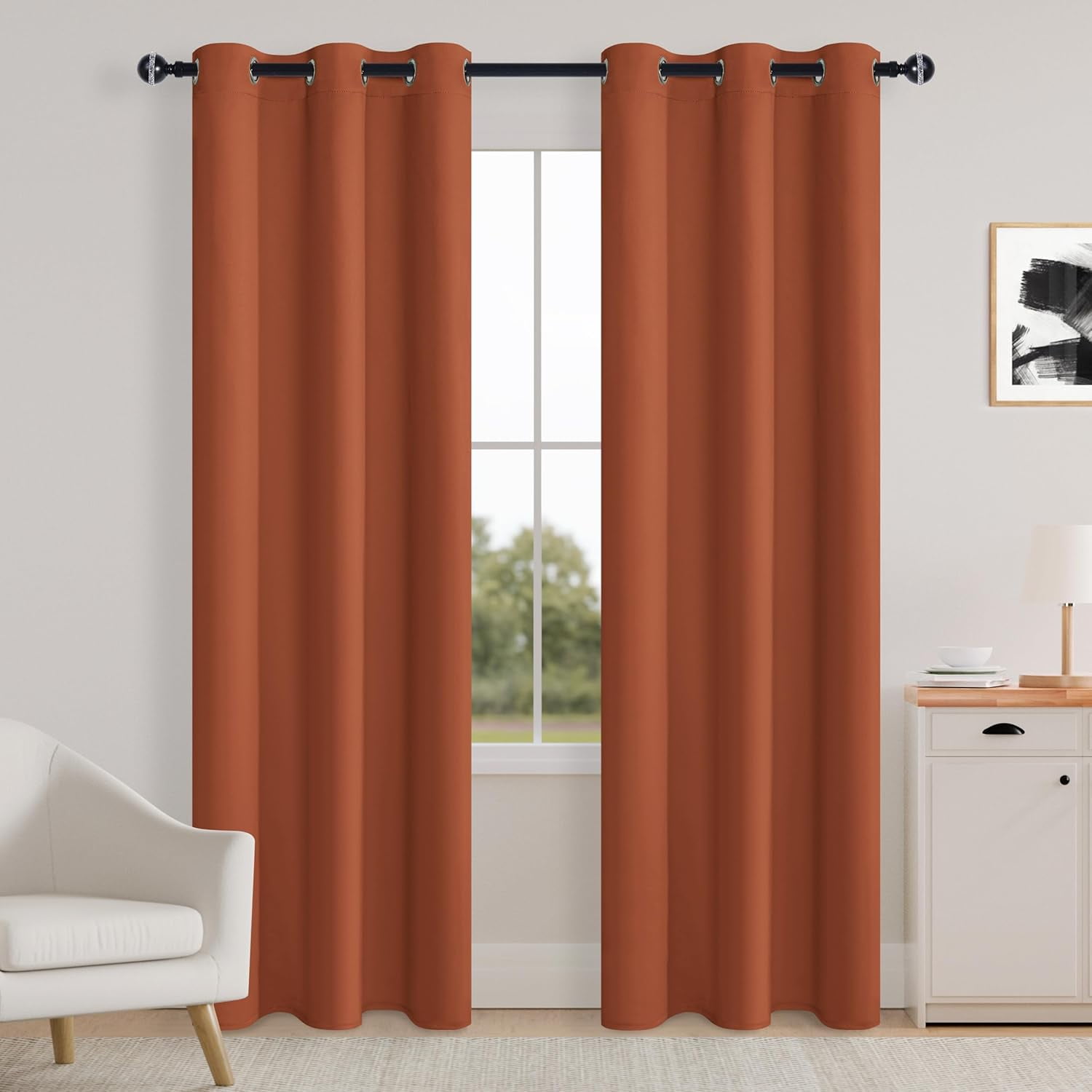 Click here for Siabc-Blackout Curtains 2 Panels For Bedroom  Ther... prices
