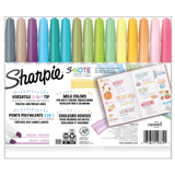 Sharpie S-Note Creative Markers, Highlighters, Assorted Colors, Chisel ...