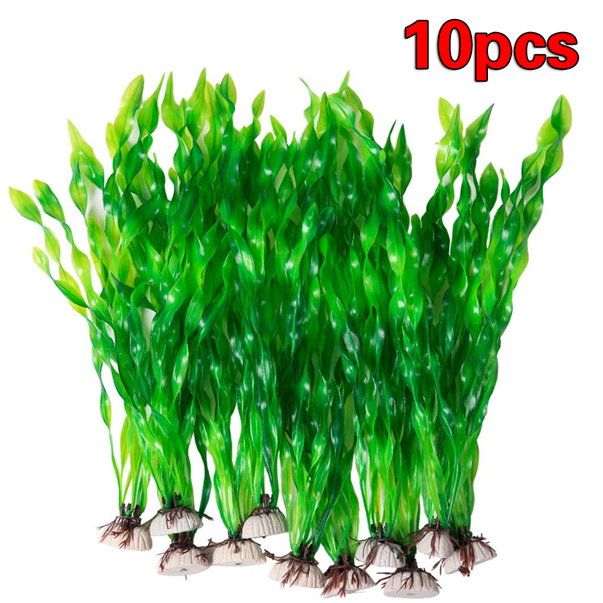 Decorating Aquatic Plants Algae,10 Pcs Artificial Aquatic Plants Algae ...