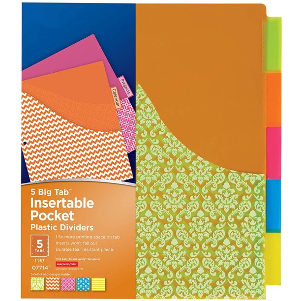 Binder Dividers Plastic 5 Tab Binder Dividers With Pockets Insertable binder-dividers-plastic-5-tab-binder-dividers-with-pockets-insertable