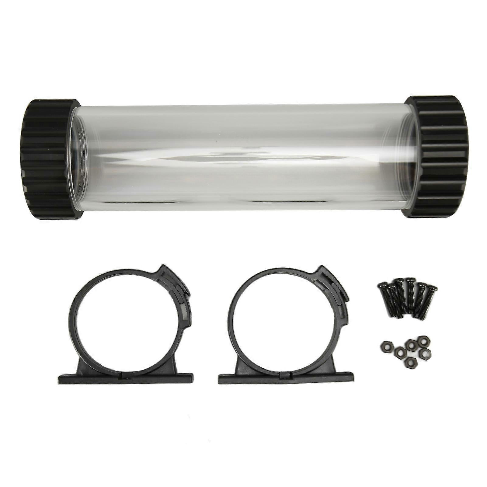 Cylindrical Water Cooling Tank Built in Filtration Transparent POM ...
