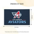 Columbus Aviators Flag 3x5 Ft Double Sided Printed Flags Indoor Outdoor ...
