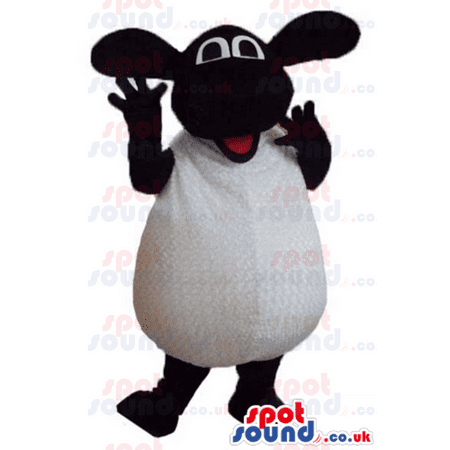 White sheep with black face- arms- legs- hands and feet - Mascots ...