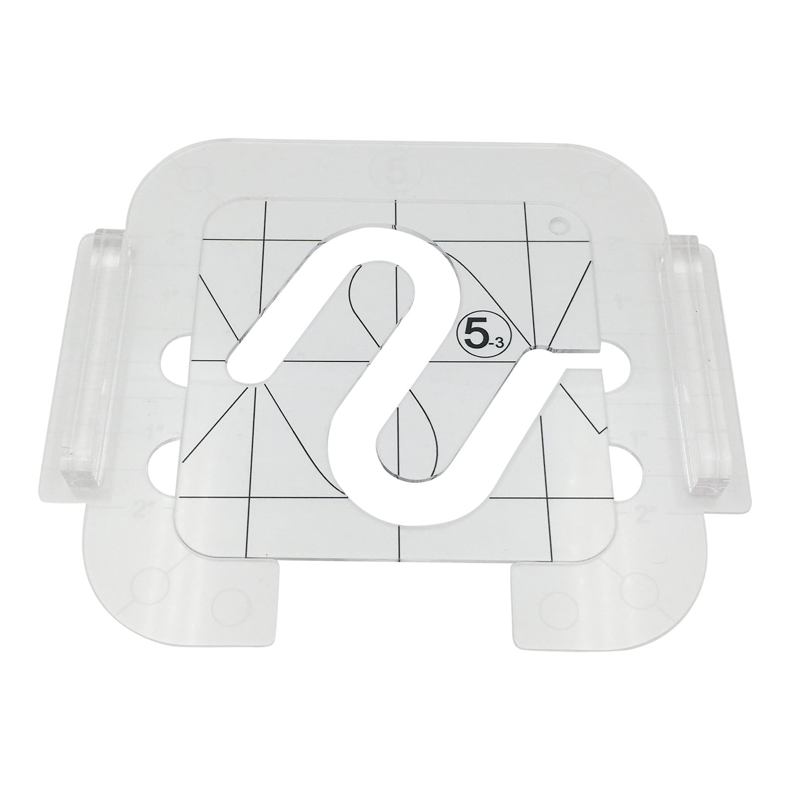 Miirene Free Motion Quilting Template Series with Quilting Frame for ...