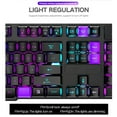 Wireless Gaming Keyboard and Mouse Combo Set Rainbow LED Backlit ...