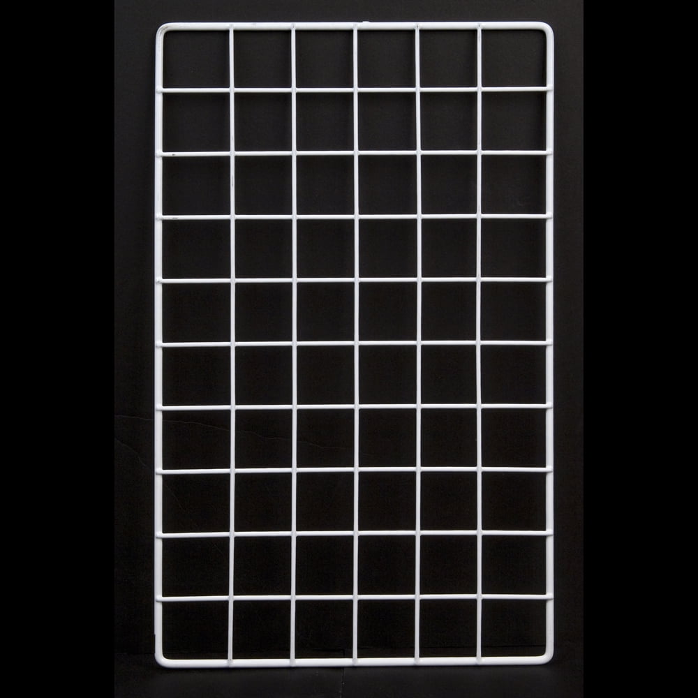 Econoco - GS16/W - 10" x 16" Epoxy Coated White Wire Grid Cubbies ...