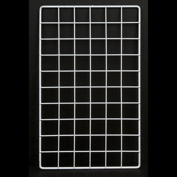 Econoco - GS16/W - 10" x 16" Epoxy Coated White Wire Grid Cubbies ...