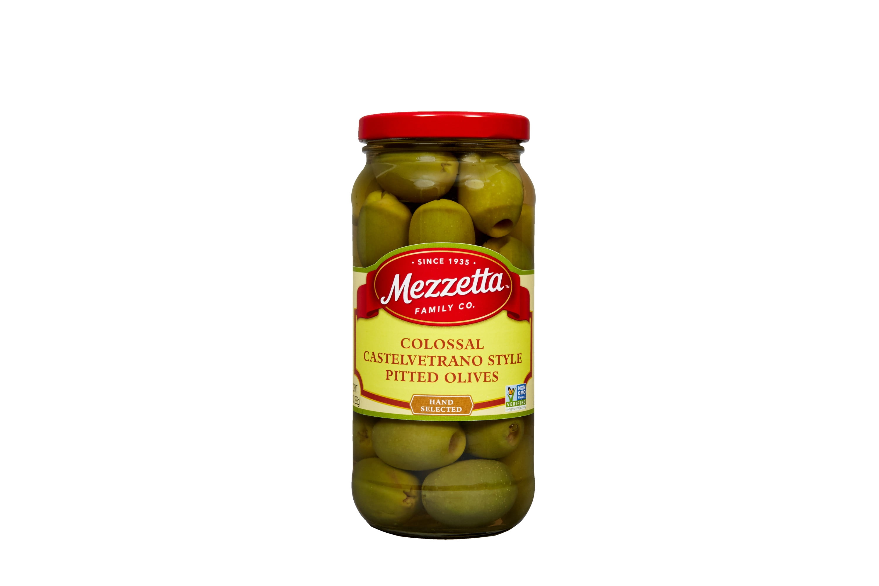 Mezzetta Colossal Castelvetrano Style Pitted Olives 16 fl oz Jar ...