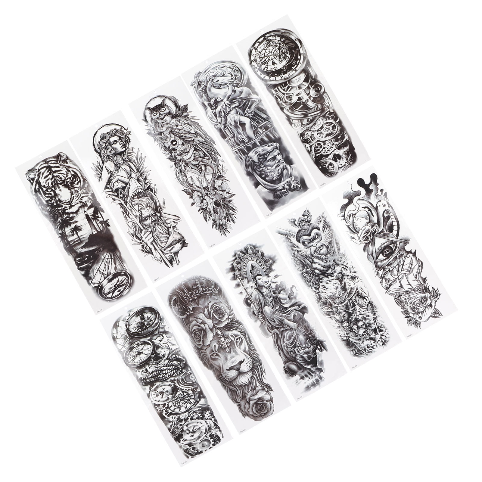 Fake Stickers Temporary Arm Sticker Temporary Stickers 67 X 189in Full ...