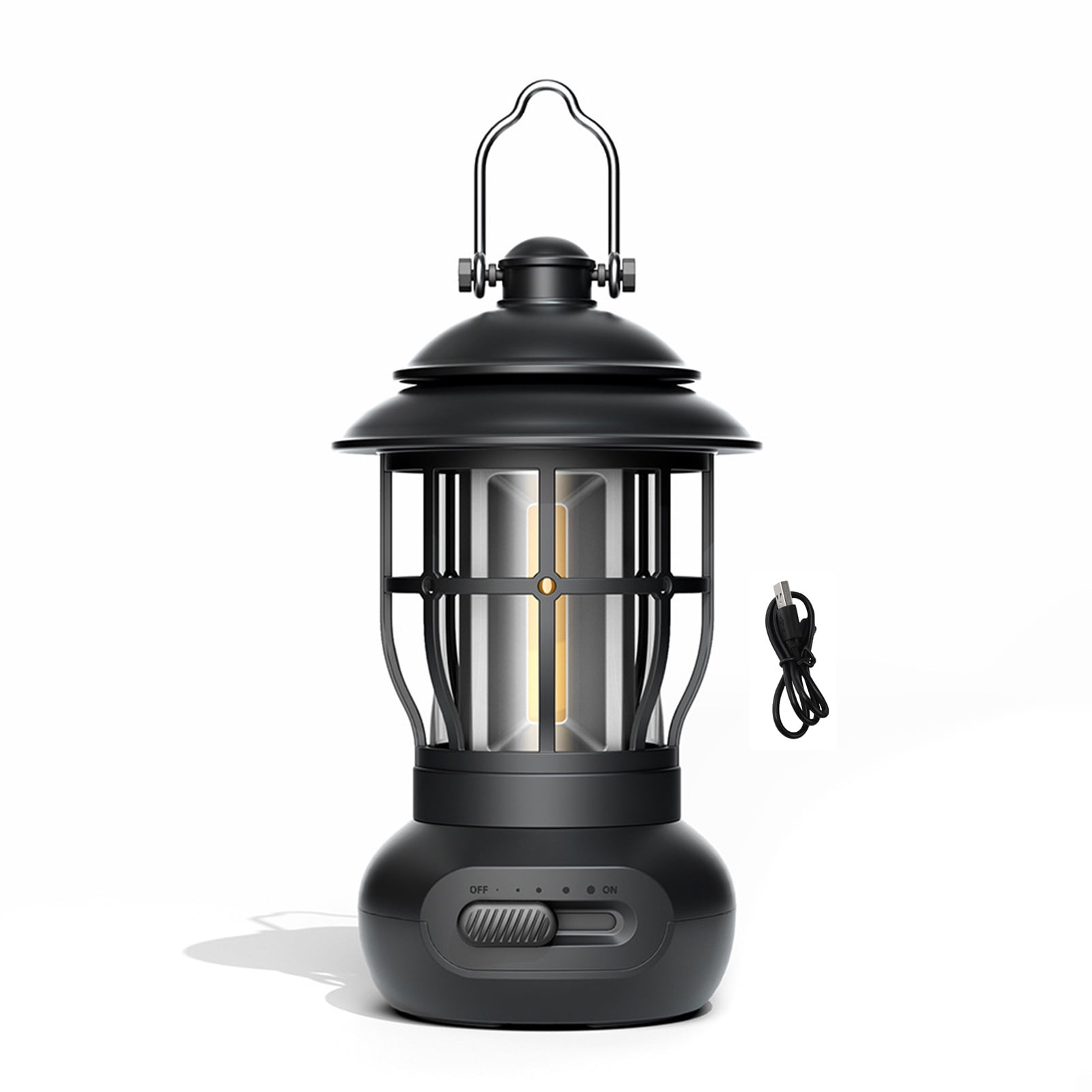 HYmarket 1 Set Rechargeable Camping Light - Handle Switch Design ...