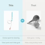 Frida Baby Nose Snot Sucker Booger Suction Infant Nasal Aspirator with ...