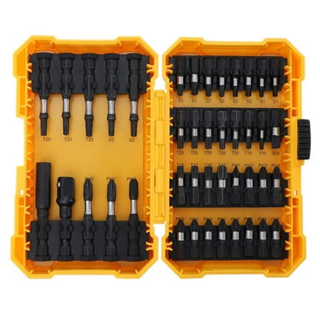 mmirethe 42pcs Multifunction Screw Driver Bits Kit Steel Impact ...