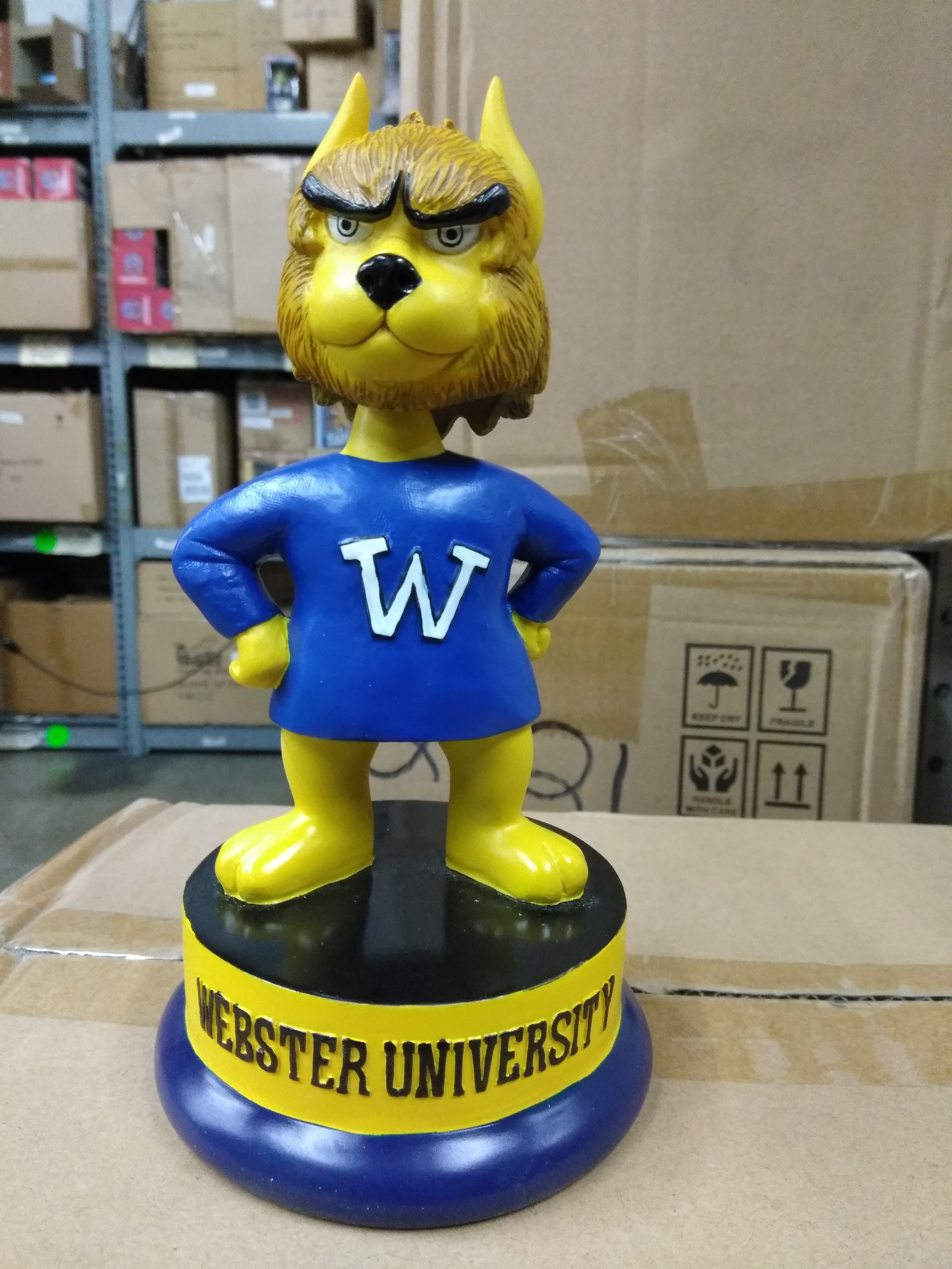 Webster University Gorlok mascot bobble SGA Webster University ...