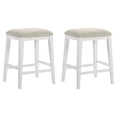 Jane Contemporary Transitional Wood Counter Height Kitchen Bar Stool in ...