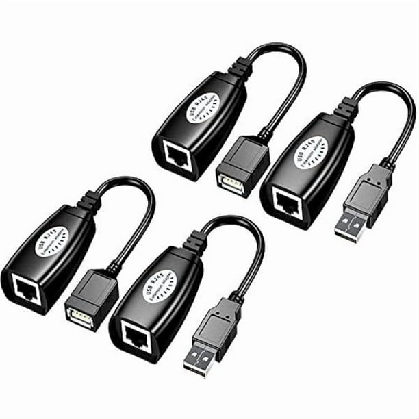 wonima02 USB Over Cat6，SNLLMZI USB RJ45 Extender Over Cat5/Cat5e/Cat6 ...