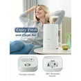 Homasy HM421A 4.5L Cool Mist Humidifier for House & Room, Top Filling ...