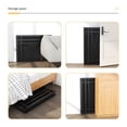 32 Inch Black Folding Table for Writing, Gaming, and Office Use ...