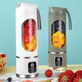 Portable Digital Multimode Juicer Blender – Smart LED Display, 12‑Leaf ...