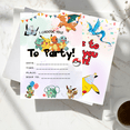 Gotta Catch 'Em All: Anime Birthday Party Invitations (Set of 20 with ...
