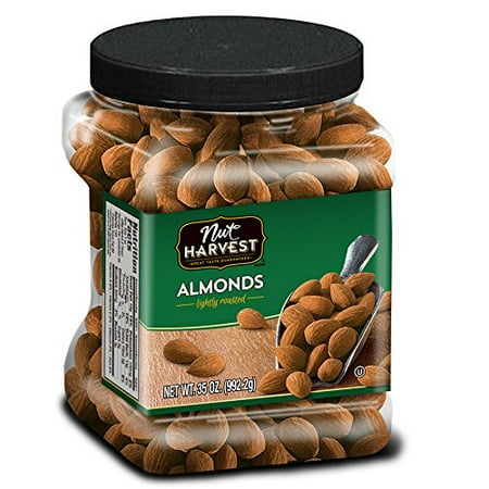 Nut Harvest Almonds, 36 Ounce Jar - Walmart.com