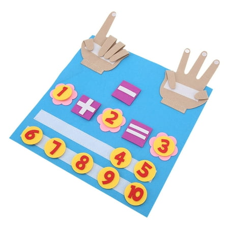 Number Busy Board, Thick Felt Bright Colors Toddler Busy Board Autism ...