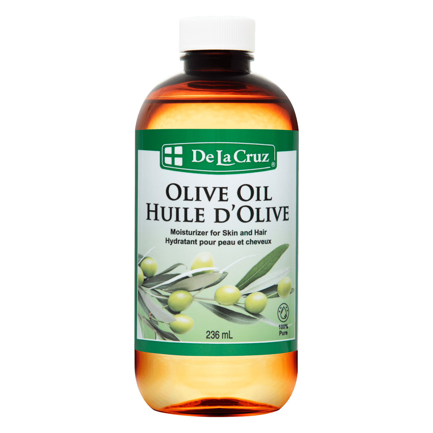 Click here for De La Cruz Olive Oil For Hair And Skin Vegan Skinc... prices