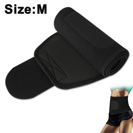 Waist Trimmer Belt, Sweat Wrap, Low Back And Lumbar Support With Sauna ...