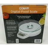 CONAIR Kitchen Weight Machine, Digital Food Scale CNF130 for Pros ...