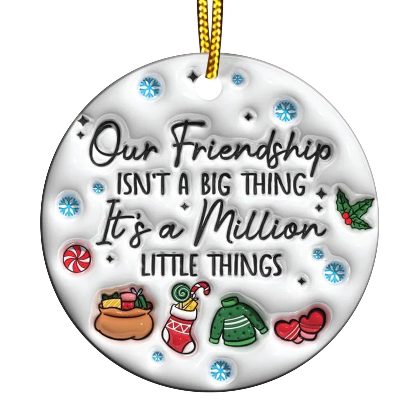 Click here for Rbaofujie Christmas Ornaments Christmas Acrylic Pe... prices