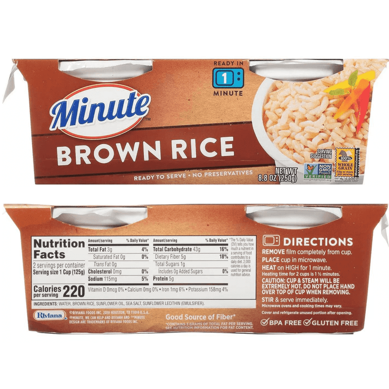 Instant Brown Minute Rice