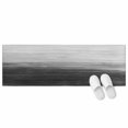 Abstract Ocean 2 Pieces Non-Slip Kitchen Mat Set, Black Gradient Oil ...