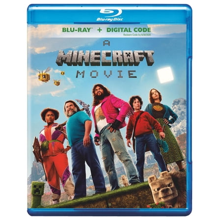A Minecraft Movie (Blu-ray + Digital Copy), Family, Warner Bros ...