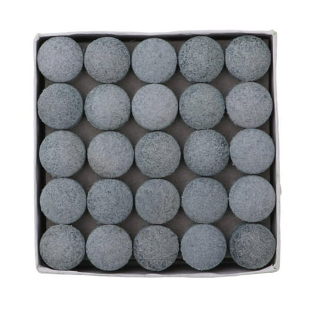 Xingzhi 50 Pieces/Box Pressed and Shaped Snooker Tips Cue Leather ...