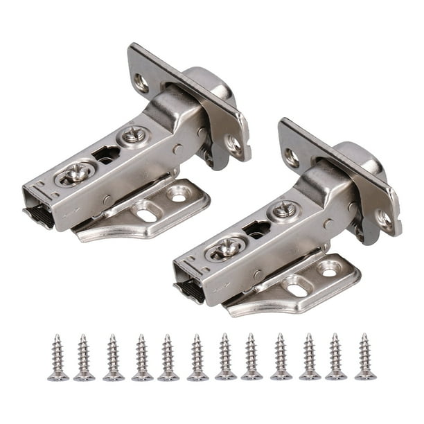 Cabinet Hinges, 103° Hinges 48mm Silent Spring For Kitchen For Cupboard ...