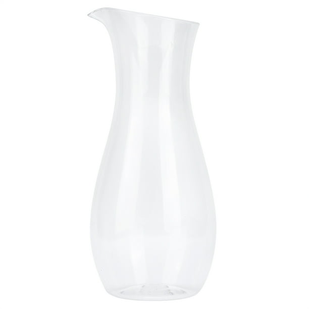 Wine Carafe,Acrylic Transparent Juice Bottle Water Jug Beverage Carafe ...