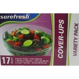 SureFresh Food Storage Cover-ups, Pack of 4, Elastic, Reusable ...