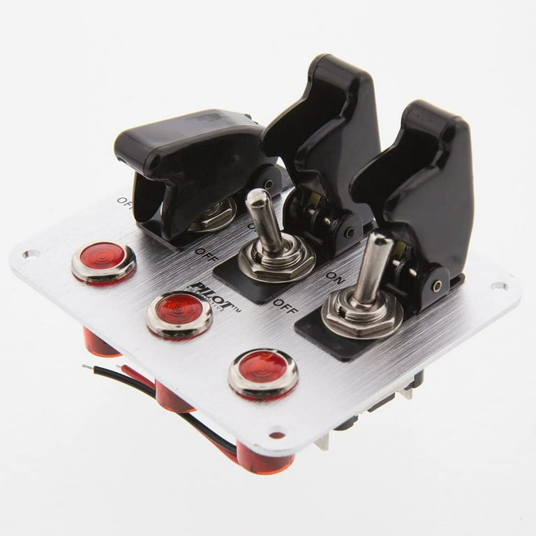 Toggle Switch Safety Panel