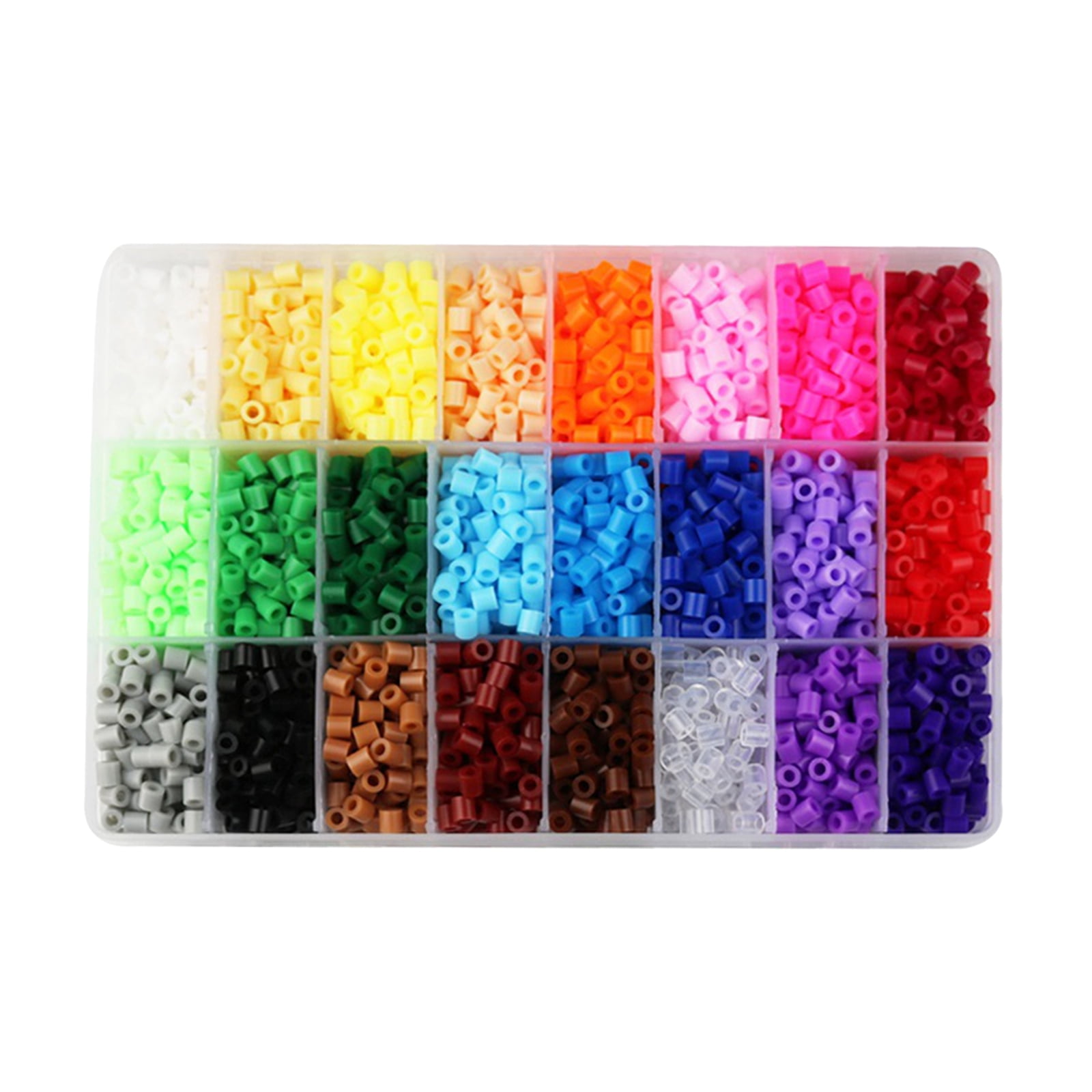 Buy 4600Pcs Fuse Beads Kit Pixel Art Project 3D Puzzles Classroom ...