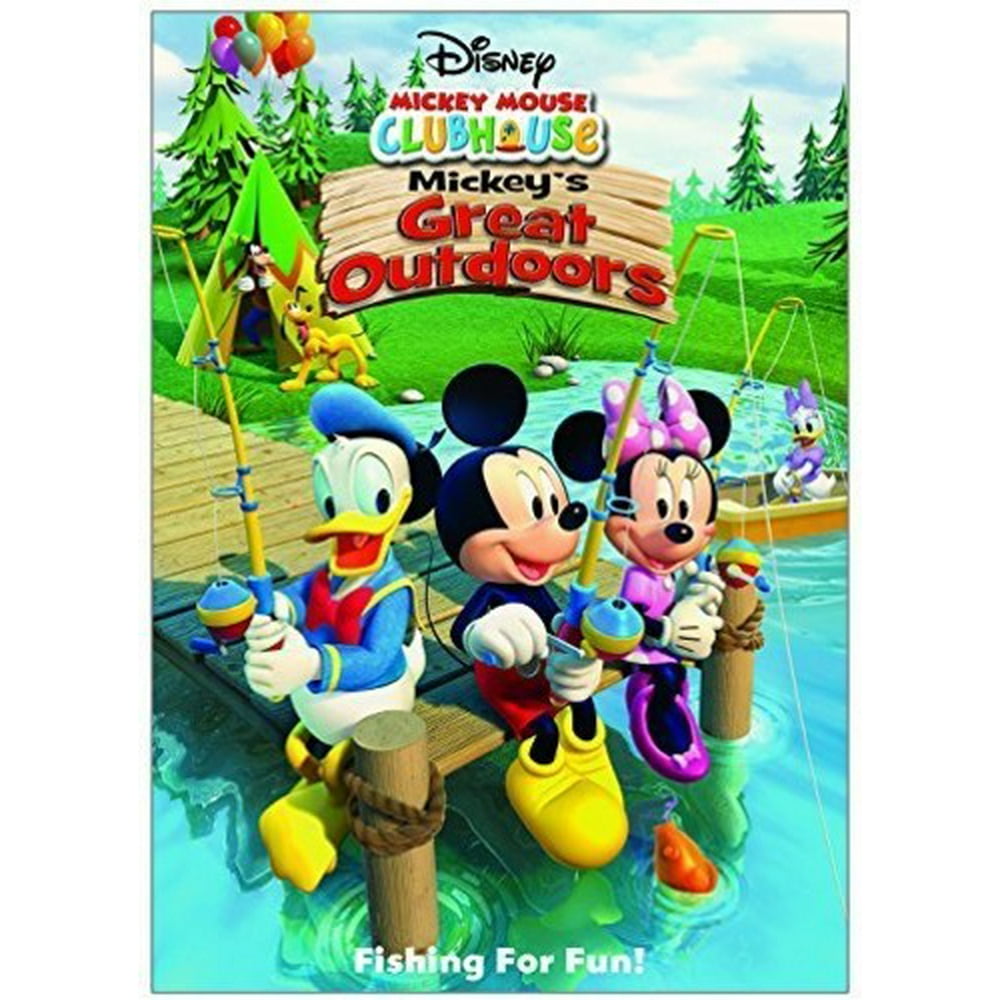 Mickey Mouse Clubhouse: Mickey's Great Outdoors (DVD) - Walmart.com ...