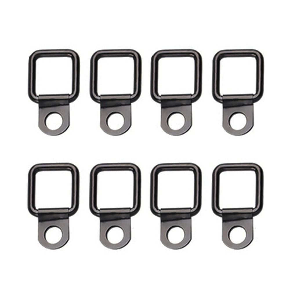 8Pcs RV Tie Down Ring Car Square Shape Heavy Load D Ring Trailer ...