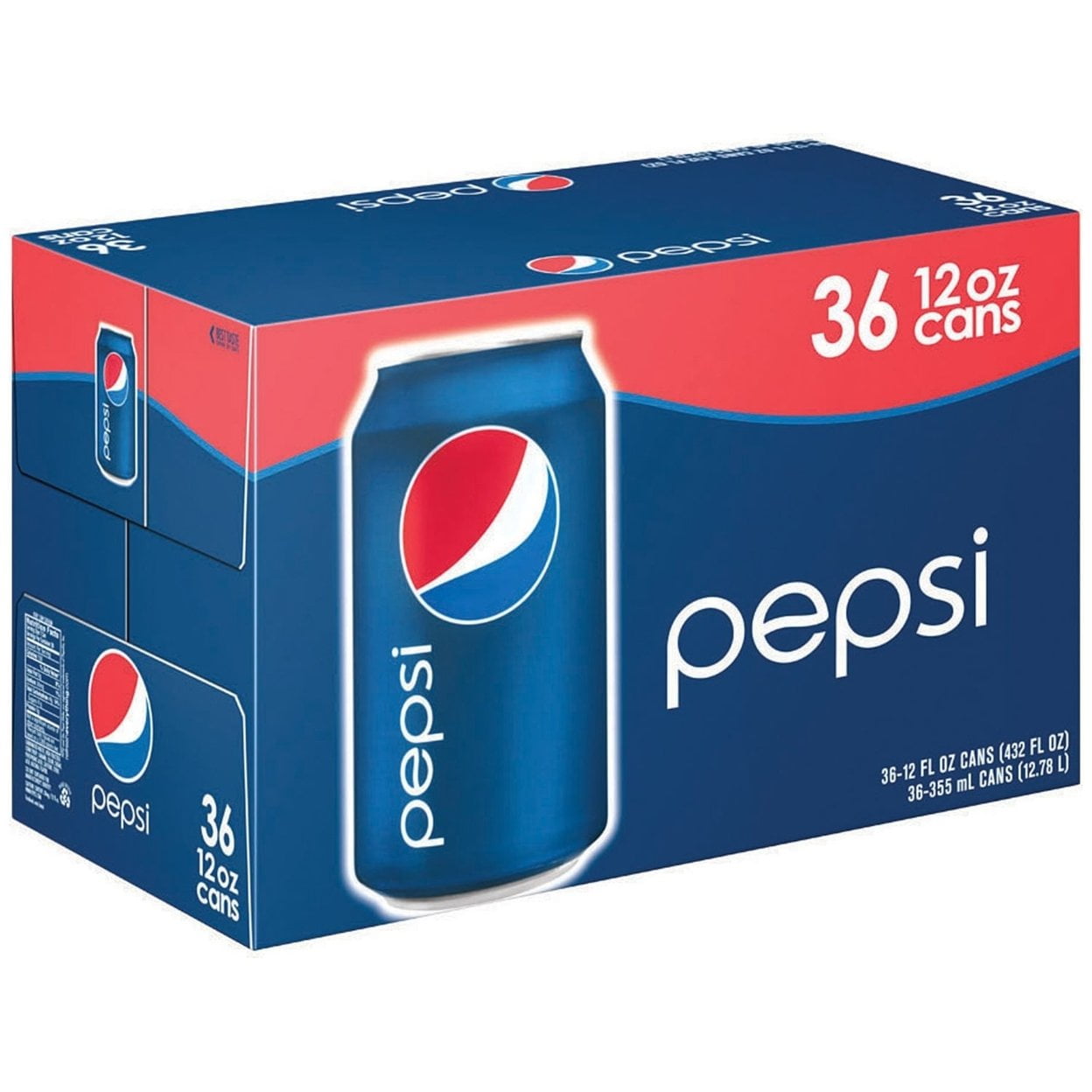 Pepsi Cola - 36/12 Ounce cans - Walmart.com