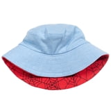 Marvel Spider-Man Romper and Bucket Sun Hat Newborn to Infant - Walmart.com