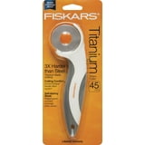 Fiskars Titanium Comfort Stick Rotary Cutter 45mm for Fabric Cutting ...