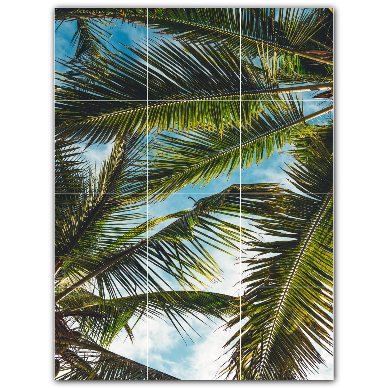 Picture-Tiles.com: Trees Ceramic Tile Wall Mural WAL501026-34M. 18"W x ...