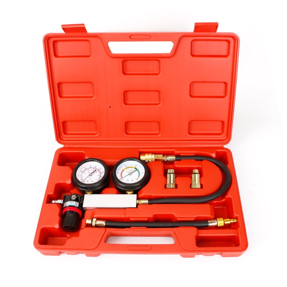 QueenTrade Cylinder Leak Down Tester Petrol Engine Compression Leakage ...