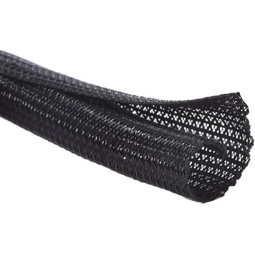 Alex Tech 25ft - 1/8 inch Cord Protector Wire Loom Tubing Cable Sleeve ...